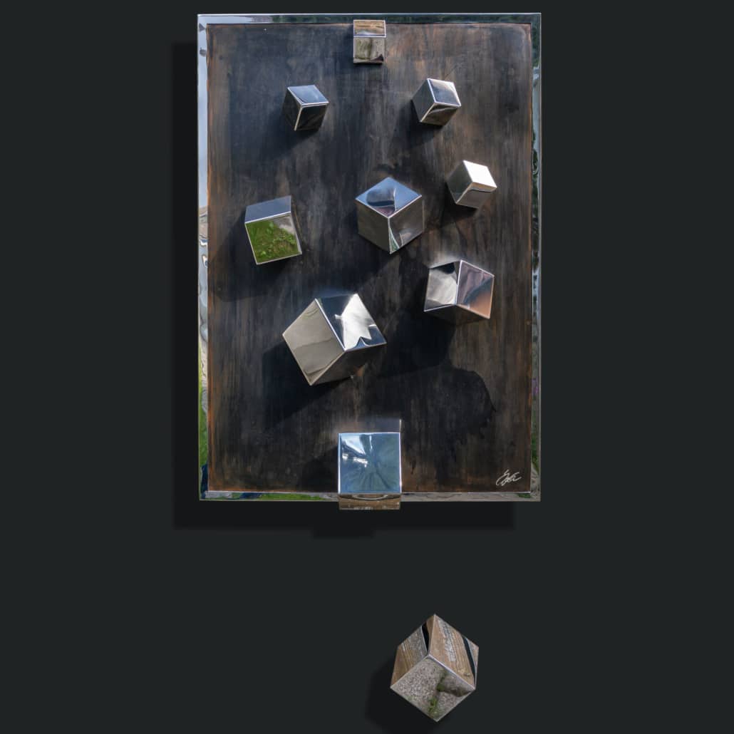 Bilder und Skulpturen aus Stahl von Daniel Springer Bildhauer