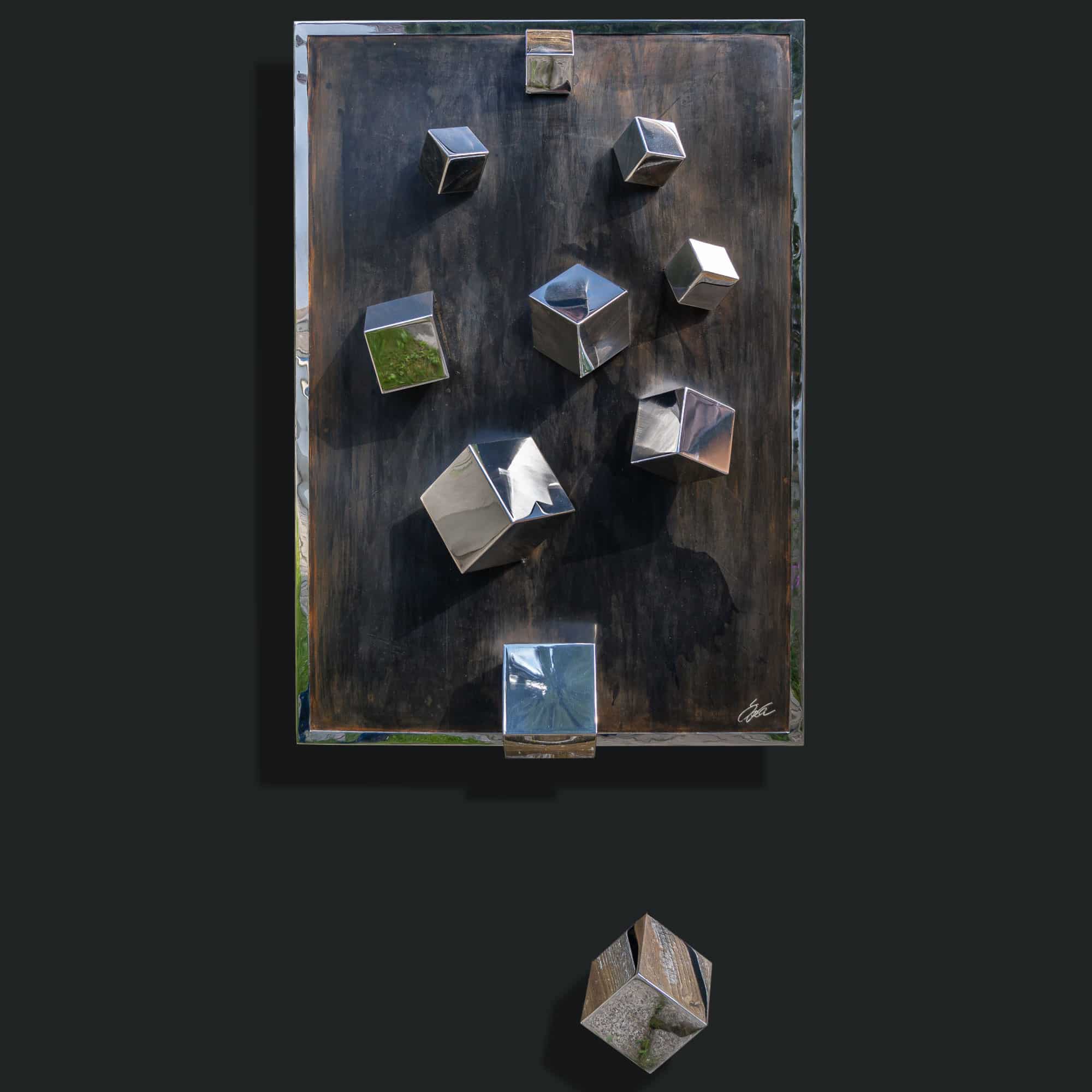 Bilder und Skulpturen aus Stahl von Daniel Springer Bildhauer