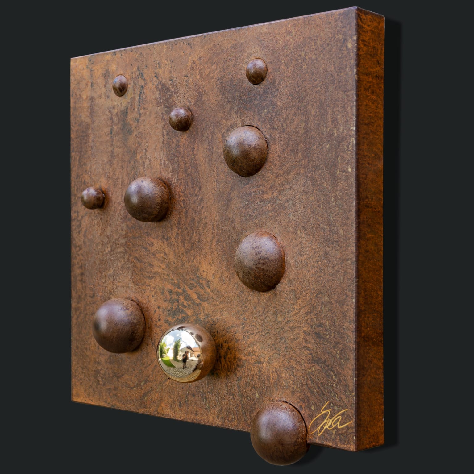 Bilder und Skulpturen aus Stahl von Daniel Springer Bildhauer