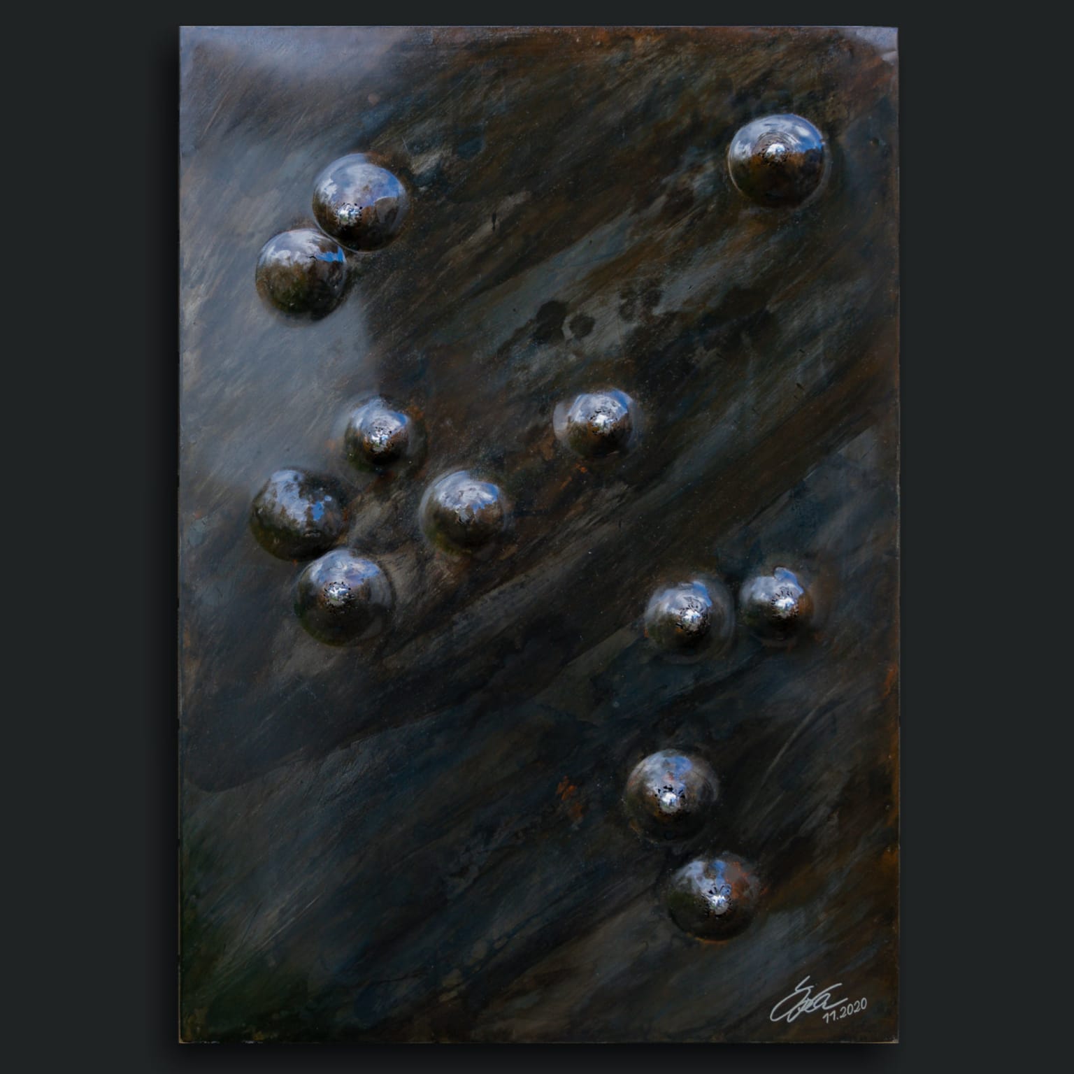 Bilder und Skulpturen aus Stahl von Daniel Springer Bildhauer