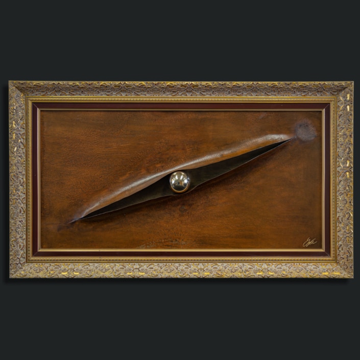 Bilder und Skulpturen aus Stahl von Daniel Springer Bildhauer