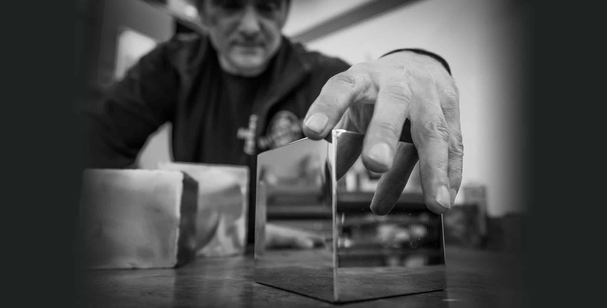 Bilder und Skulpturen aus Stahl von Daniel Springer Bildhauer